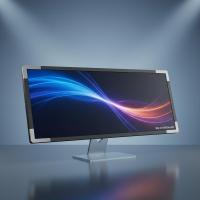 China BOE 28 Inch Stretched LCD Display DV280FBM-NB0 with 800cd/m2 Brightness and 1366*256 Pixels Resolution for sale