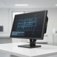 China Innolux 21.5 Inch Industrial LCD Display with 1920x1080 Pixels and 250cd/m2 Brightness for Desktop Use for sale