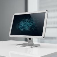 China Innolux 21.5 Inch Industrial LCD Display with 1920x1080 Pixels and 250cd/m2 Brightness for Desktop Use for sale