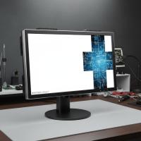 China Innolux 21.5 Inch Industrial LCD Display with 1920x1080 Pixels and 250cd/m2 Brightness for Desktop Use for sale