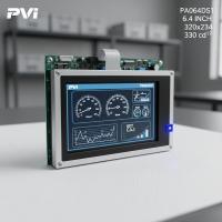 China PVI 6.4 Inch 320*234 Pixels Industrial LCD Display with 330 cd/m² Brightness PA064DS1 LCD Panel Module for sale