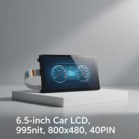 China LG 6.5Inch Car LCD Display Panel with 925 cd/m² High Brightness 800*480 Pixels Resolution and 40PIN Connector for sale