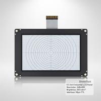 China Innolux 6.5Inch Industrial LCD Panel with 640x480 Resolution 200 cd/m² Brightness and 50pin Interface for Video Door Phone and Digital Photo Frame for sale
