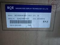 China BOE 16.0 Inch LCD Panel NE160WUM-NX1 with 300CD/M2 Brightness and 40pin Connector for PC LCD Display for sale