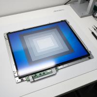 China 15inch Industrial LCD Display Panel with 1024x768pixels XGA Resolution 450cd/m2 Brightness and 20PIN IPS Interface for sale