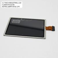 China 5.7 Inch 40 Pin Industrial LCD Display Panel with 220 cd/m² Brightness and 640x480 Resolution for sale