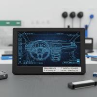 China 7 inch Innolux ZJ070NA-01P Automotive LCD Display with 1024x600 Pixels and 500 cd/m² Brightness for sale