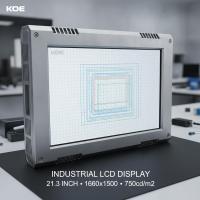 China KOE 21.3 Inch Industrial LCD Display with 1600x1200 Pixels and 750cd/m2 Brightness TFT-LCD Display Panel for sale