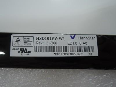 China Hannstar 10.1 Inch PC LCD Module with 1024x600 Pixels and 200 cd/m² Brightness for Notebooks for sale
