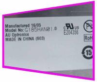 China AUO G185HAN01.0 18.5 Inch Industrial LCD Display with 1920*1080pixels Resolution and 350cd/m2 Brightness for sale
