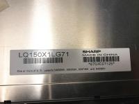 China Sharp 15 Inch Industrial LCD Display with 250 cd/m² Brightness 1024x768 Pixels Resolution and 50k Hours Working Life for sale