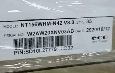 China 15.6 Inch 220cd/m2 IPS WLED Industrial LCD Display BOE LCD Panel NT156WHM-N42 for sale