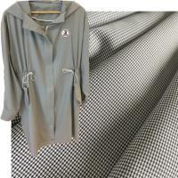 China Checks Fabric Yarn Dyed Black and White Paisley Suit Polyester Woolen Blazer Fabric for sale