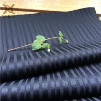 China 150D*300D Woven 100% Polyester Dobby Jacquard Stripes Fabric For Shirts Technics woven for sale