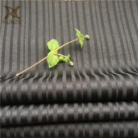 China 150D*300D Woven 100% Polyester Dobby Jacquard Stripes Fabric For Shirts Technics woven for sale