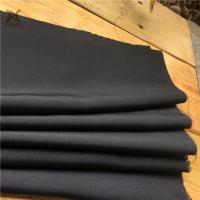 China Solid 160GSM 100% Polyester 160D ATY Yarn Woven Cavalry Twill Gabardine Men Shirting Fabric for sale