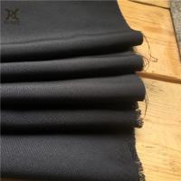 China Solid 160GSM 100% Polyester 160D ATY Yarn Woven Cavalry Twill Gabardine Men Shirting Fabric for sale