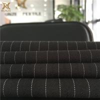 China Toy 200D Polyester Woven White Stripe Suiting Fabric Men Jacket Cloth Live Show High- for sale