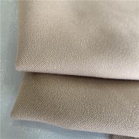 China 20S*16S Polyester Spun Yarn Fabric Khaki Drill 3/1 Twill 250GSM for Uniform Coat Jacket for sale