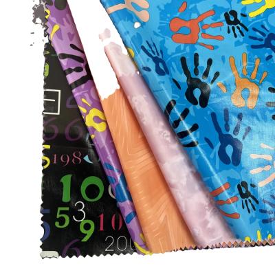 China 80-120GSM Polyester Printed TPU Lamination Down Proof Fabric for Winder Coats Jackets for sale