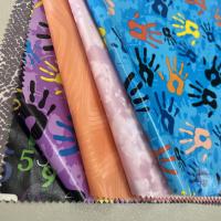 China 80-120GSM Polyester Printed TPU Lamination Down Proof Fabric for Winder Coats Jackets for sale