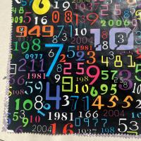 China 80-120GSM Polyester Printed TPU Lamination Down Proof Fabric for Winder Coats Jackets for sale