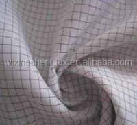 China 100D*100D Polyester Anti-Static Fabric For Lab Security Printed Pattern for sale
