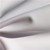 China Conductive Cloth POLY ESD 150D Optical White Dull Anti-Static Fabric for Medical Uniform for sale
