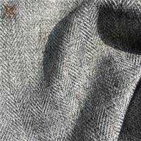 China Stain Repellent Imitation Woolen Fabric for Winter Suits in 375D Polyester Cationic for sale