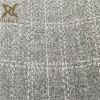 China Flexible Herringbone Polyester Twill Fabric 200gsm Plain Dyed for sale