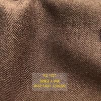 China 300D*320D 325GSM Herringbone Woven Plain Dyed Garment Fabric for Clothing and Apparel for sale
