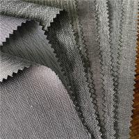 China Soft Woolen Peached Microfiber Fabric For Woolen Blazer Fabric Suiting Cloth With High- for sale