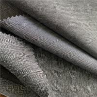 China Soft Woolen Peached Microfiber Fabric For Woolen Blazer Fabric Suiting Cloth With High- for sale