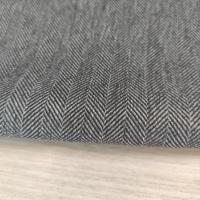 China Dress Breathable Waterproof 100% Polyester 300d Cationic Melange Herringbone Denim Fabric for sale