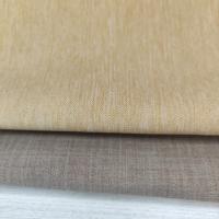 China Herringbone Stretch Fabric 100% Polyester Like Linen Tweed Fabric For Coat Pant Men Suit for sale