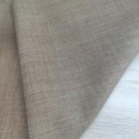 China Herringbone Stretch Fabric 100% Polyester Like Linen Tweed Fabric For Coat Pant Men Suit for sale