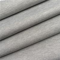 China 150D Fine Plain Cationic Two-Tone Bamboo Slub Style Mini Matt Fabric for Shirts Summer Clothing for sale