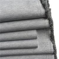 China 150D Fine Plain Cationic Two-Tone Bamboo Slub Style Mini Matt Fabric for Shirts Summer Clothing for sale