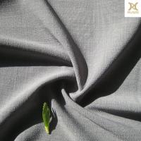 China Stretch Polyester Spandex Grey Color Women Clothing Fabric 100D 40D Medium Weight 57/58 for sale
