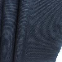 China 300D*300D Plain Two Colors Lattice Fabric For Lady Dress Men Suit Grid Cloth RZ 1675 for sale