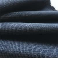China 300D*300D Plain Two Colors Lattice Fabric For Lady Dress Men Suit Grid Cloth RZ 1675 for sale