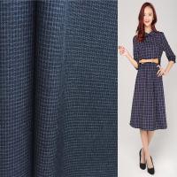 China 300D*300D Plain Two Colors Lattice Fabric For Lady Dress Men Suit Grid Cloth RZ 1675 for sale