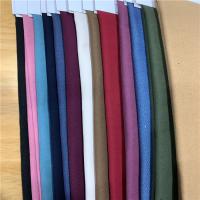 China Woven Bengaline Single Brushed Warp High Stretch Nylon Rayon Spandex N/R Pants Fabric for sale