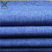 China High- Polyester Cationic Double-Colored 150D Melange Fabric for Winter Coat Down Jackets for sale