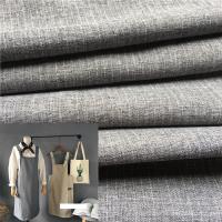 China Breathable Plain Dyed 5MM Stripe Fabric for Pajamas Imitation Cotton/Linen Home Textile for sale