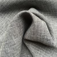 China Breathable Plain Dyed 5MM Stripe Fabric for Pajamas Imitation Cotton/Linen Home Textile for sale