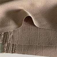 China 90% Polyester 10% Spandex Woven Twill 4-Way Stretch Style Khaki Elastane Fabric for Fashion Clothing for sale