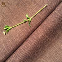 China Coated Type PA Coated 110GSM Polyester Imitation Linen Fabric Woven for Sofa Pillow for sale
