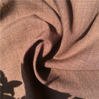 China Coated Type PA Coated 110GSM Polyester Imitation Linen Fabric Woven for Sofa Pillow for sale