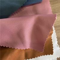 China Soft Peached Skin Peach Skin Fabric for Digital Printing Beach Pants Summer Trousers for sale